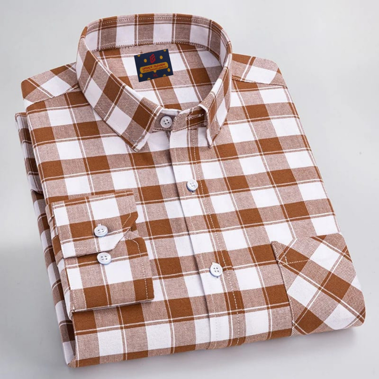 Men's Full Sleeve Check Shirt || 1138